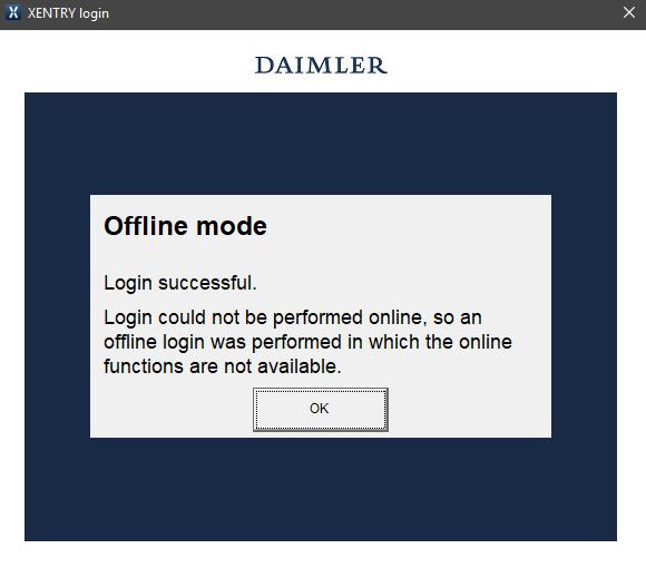 XENTRY OFFLINE LOGIN FULL FIX 12.2024 TOOL - Diagnostic Software - Lymuna